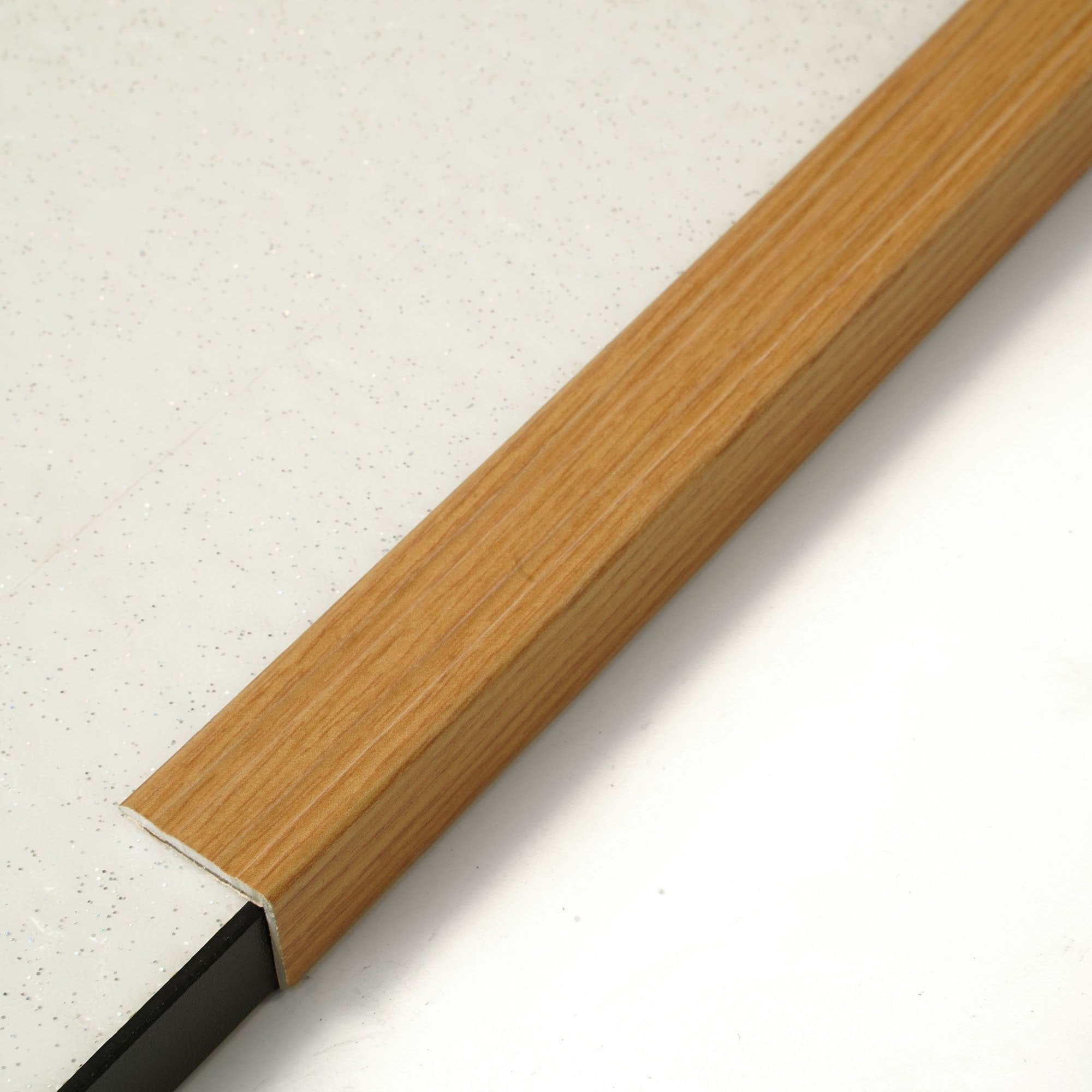 Leader Light Oak - 900mm Self-Adhesive Stair Nosing Door Profile (87319)