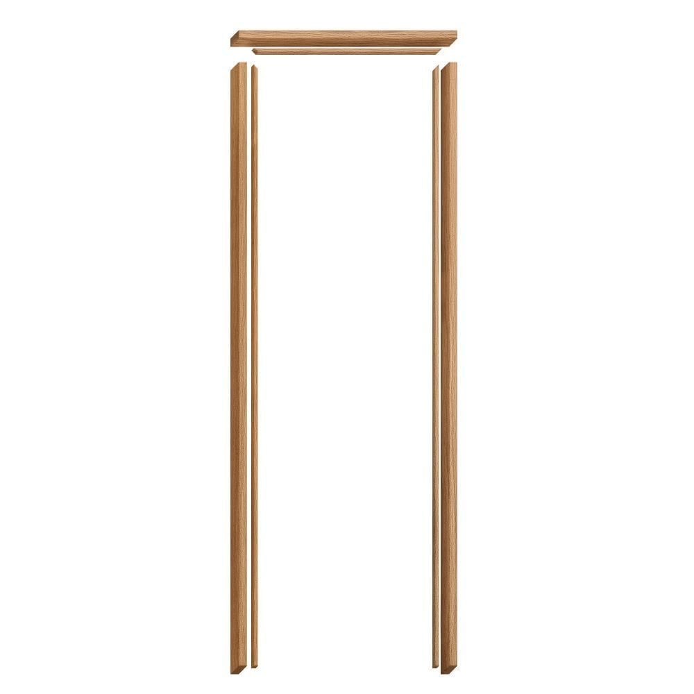 Leader Cheshire Mouldings Solid Oak Door Lining and Door Stop Set 133mm ...