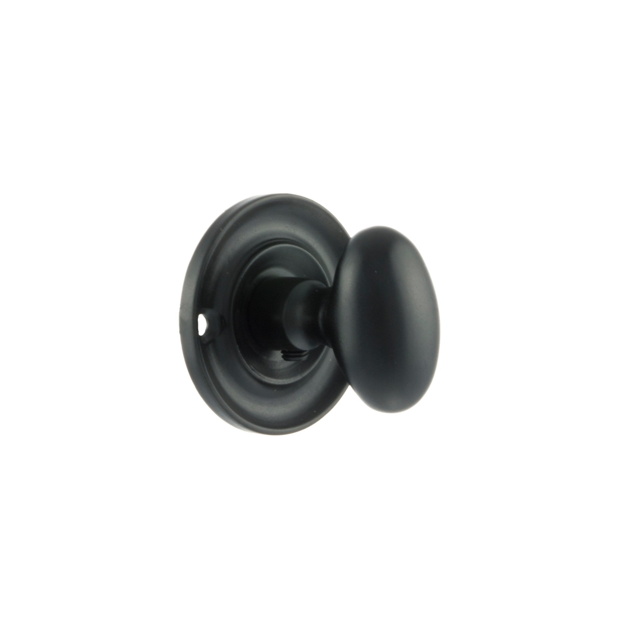 Atlantic UK Old English WC Turn and Release Knob - Matt Black
