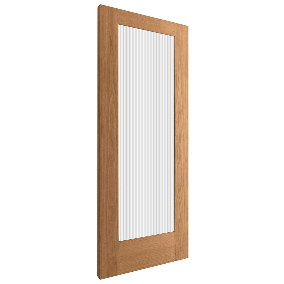 Liberty Doors Oak Internal Fully Finished Pattern 10 1 Light Reeded ...