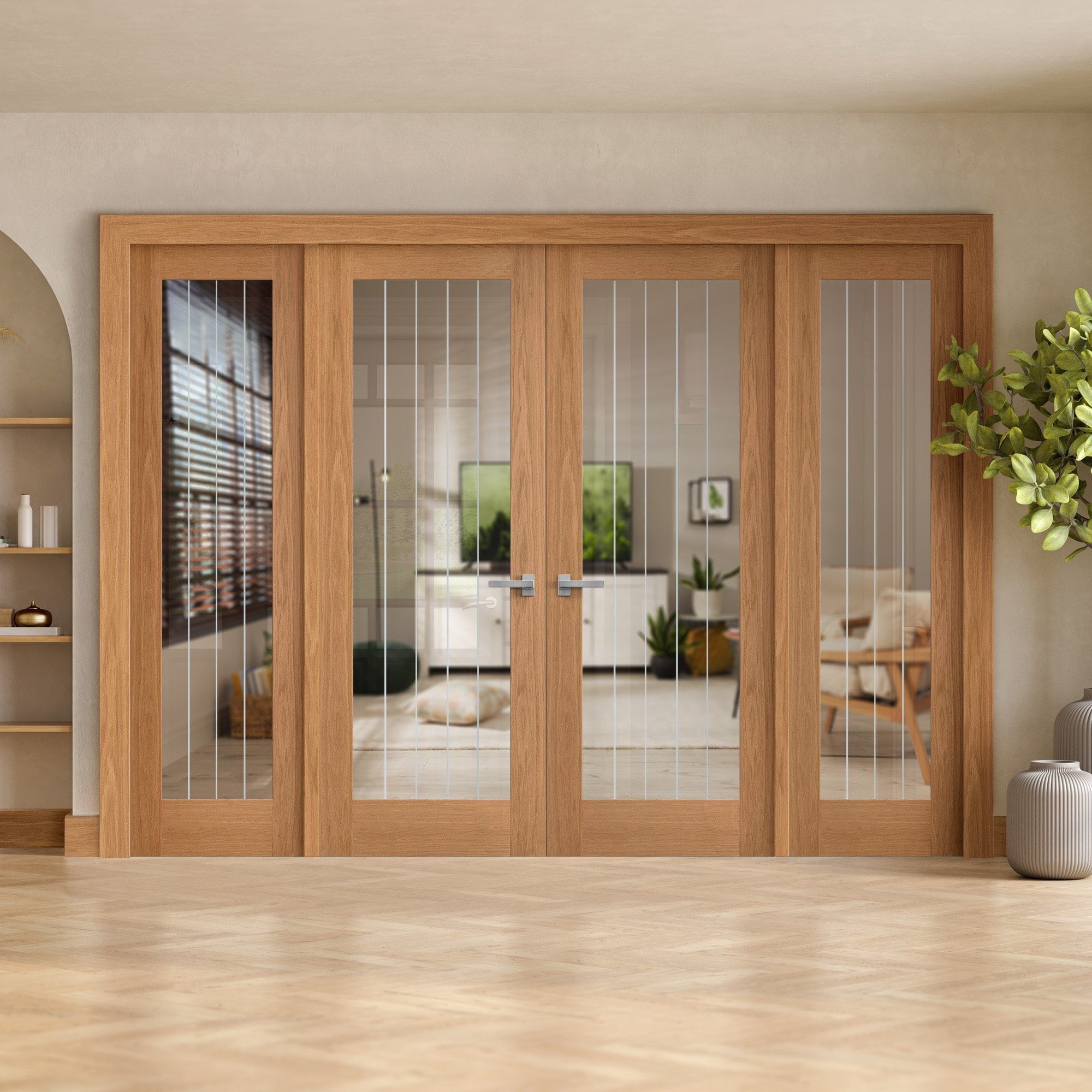 Trade Bifold Doors | Bifolding Doors from Leader Trade