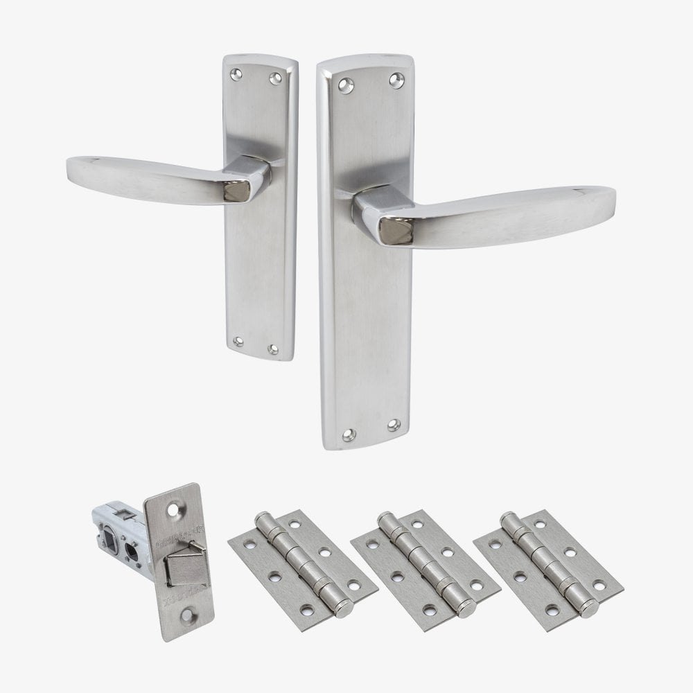 Intelligent Hardware Deco Lever on Backplate Fire Door Handle Set ...