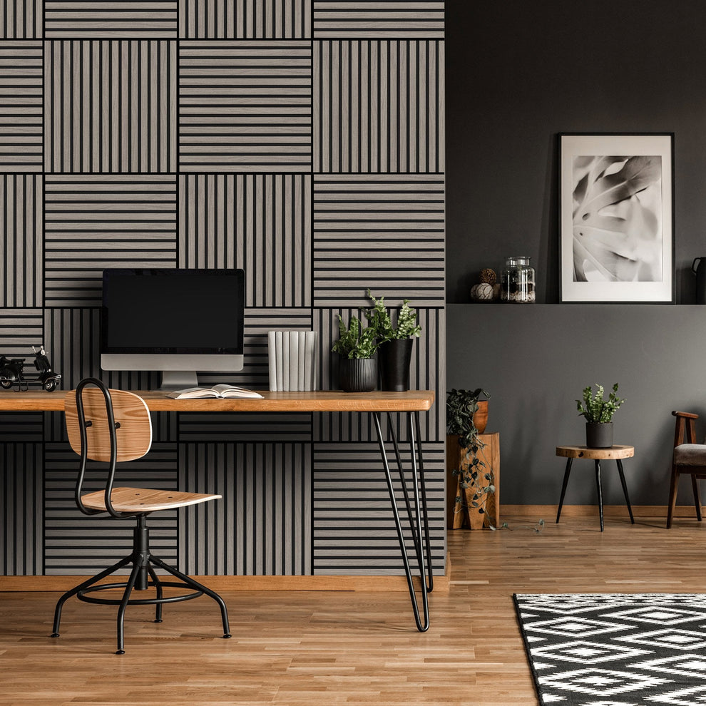 Liberty Light Grey - Elevation Acoustic 20mm Fully Finished Wall Panelling
