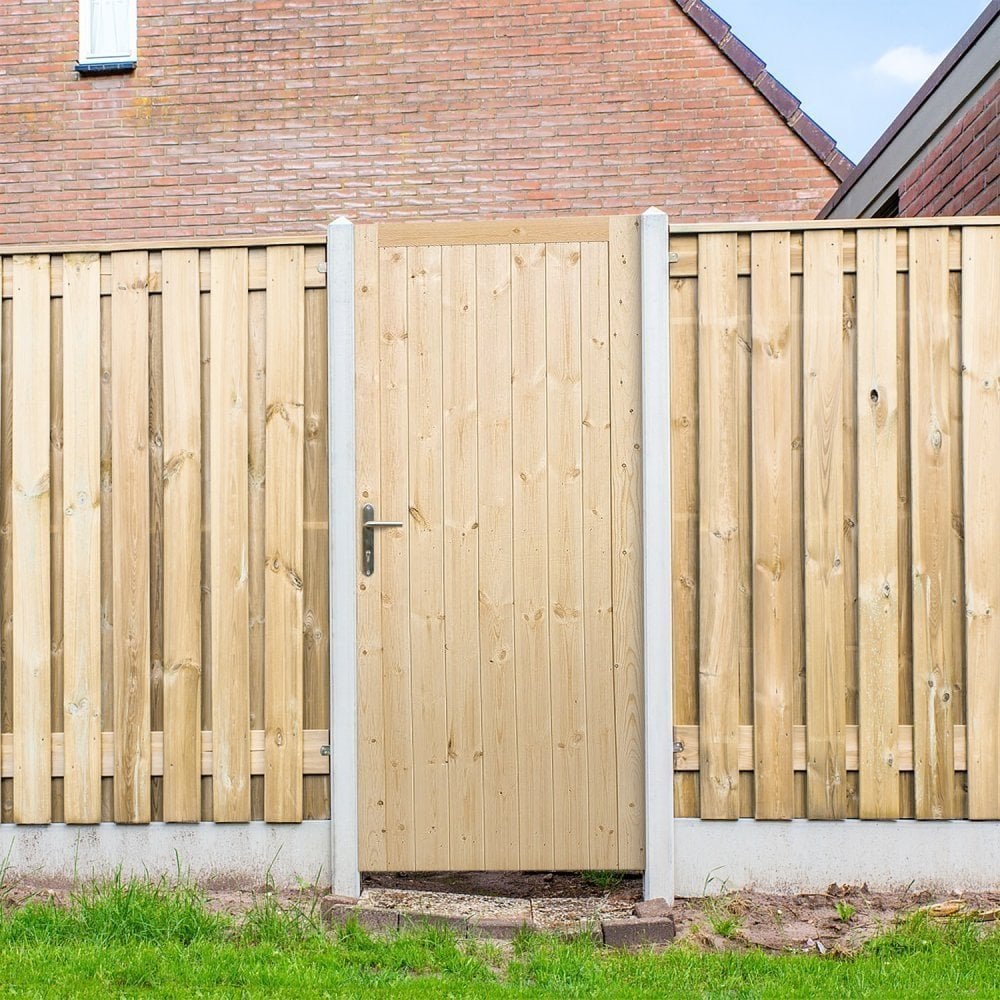 Liberty Doors B-Grade Solid Pine External Unfinished Framed, Ledged and ...