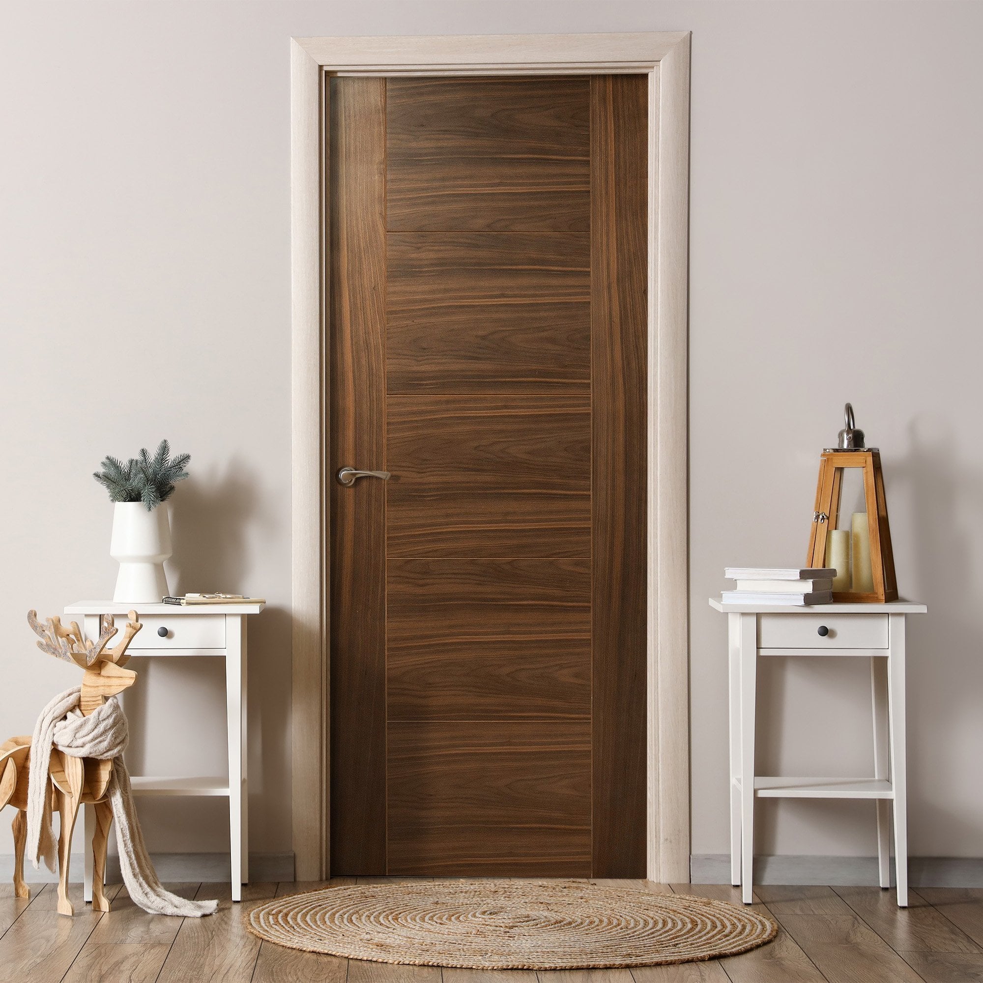 Liberty Doors B-Grade Walnut Internal Fully Finished Milano Door ...