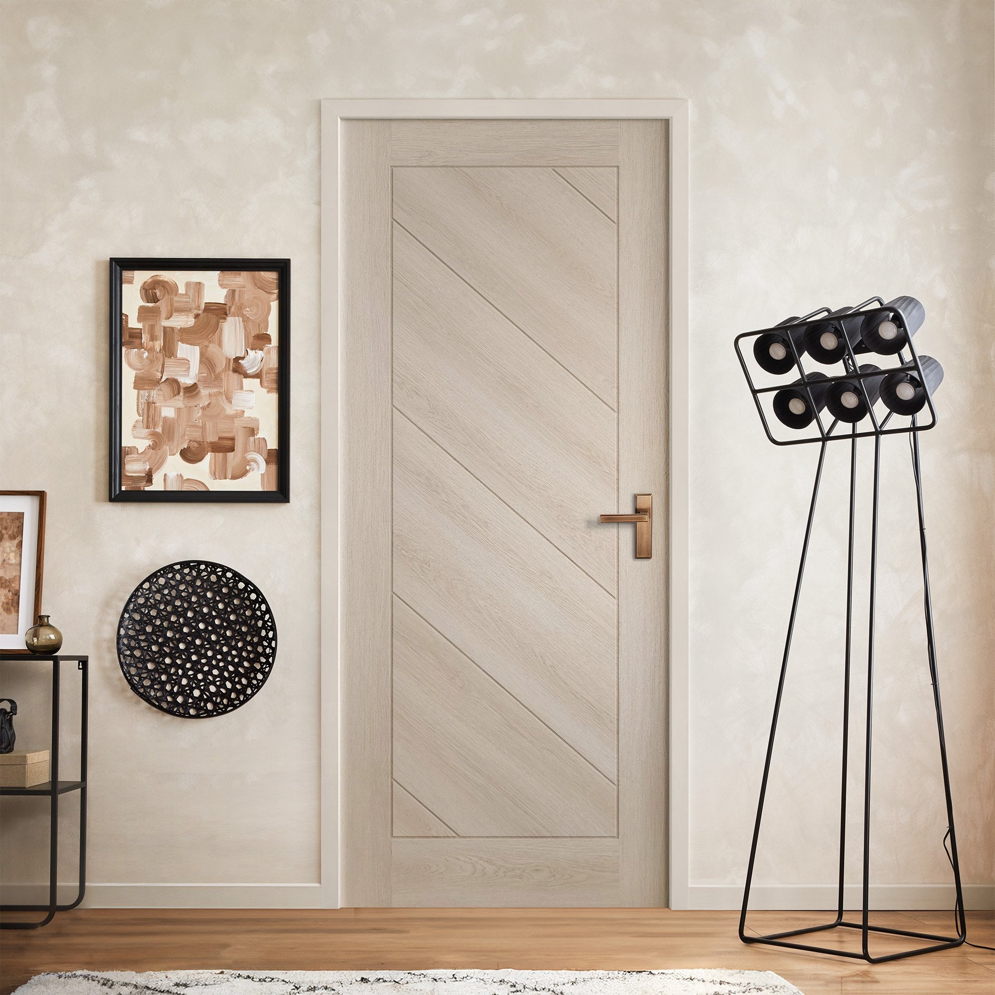 Liberty Doors Ivory Fully Finished Internal Endure Laminate Stockholm Door