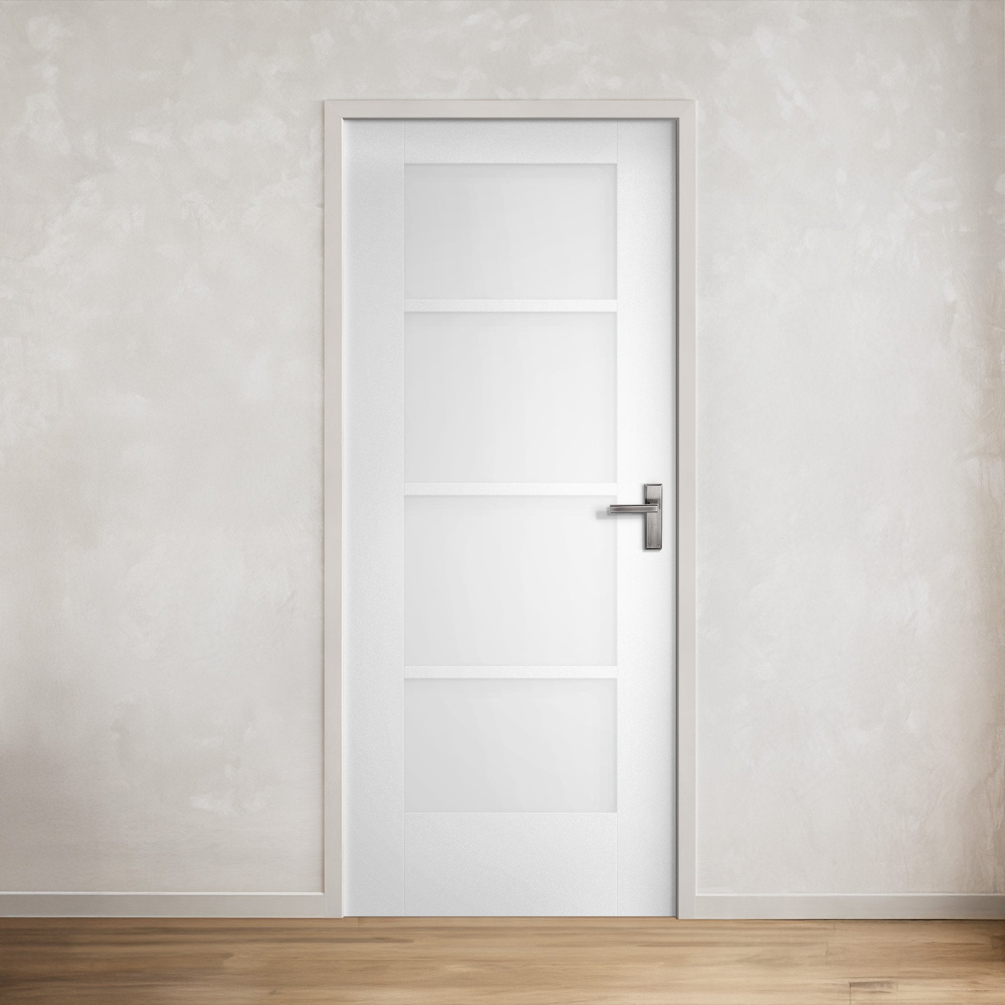 Jeld-Wen White Internal Primed Moda 1 Panel Door With Loose Bars ...