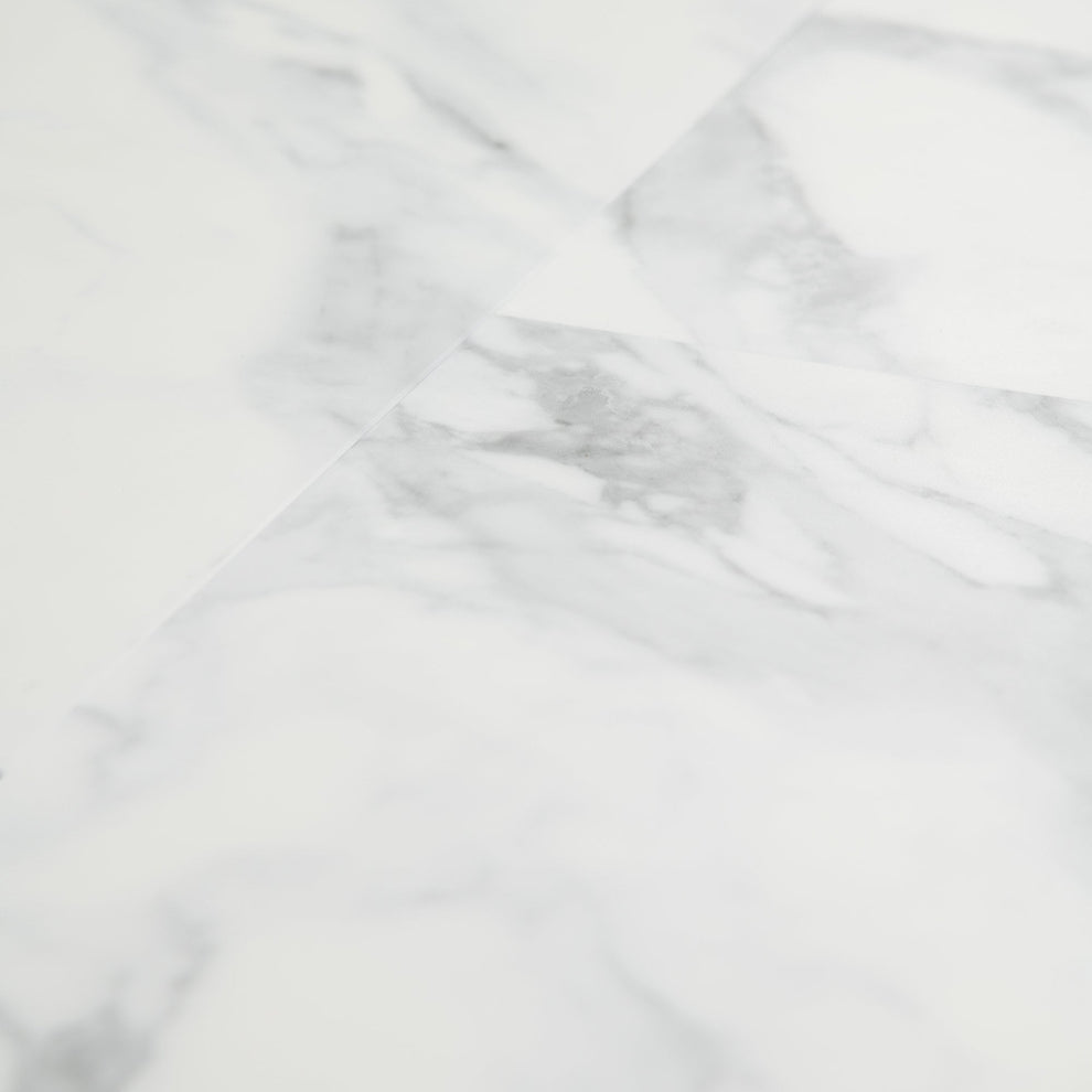 Leader-Tec White Marble - Prime Plus 5mm Embossed Purecoat Rigid Core ...