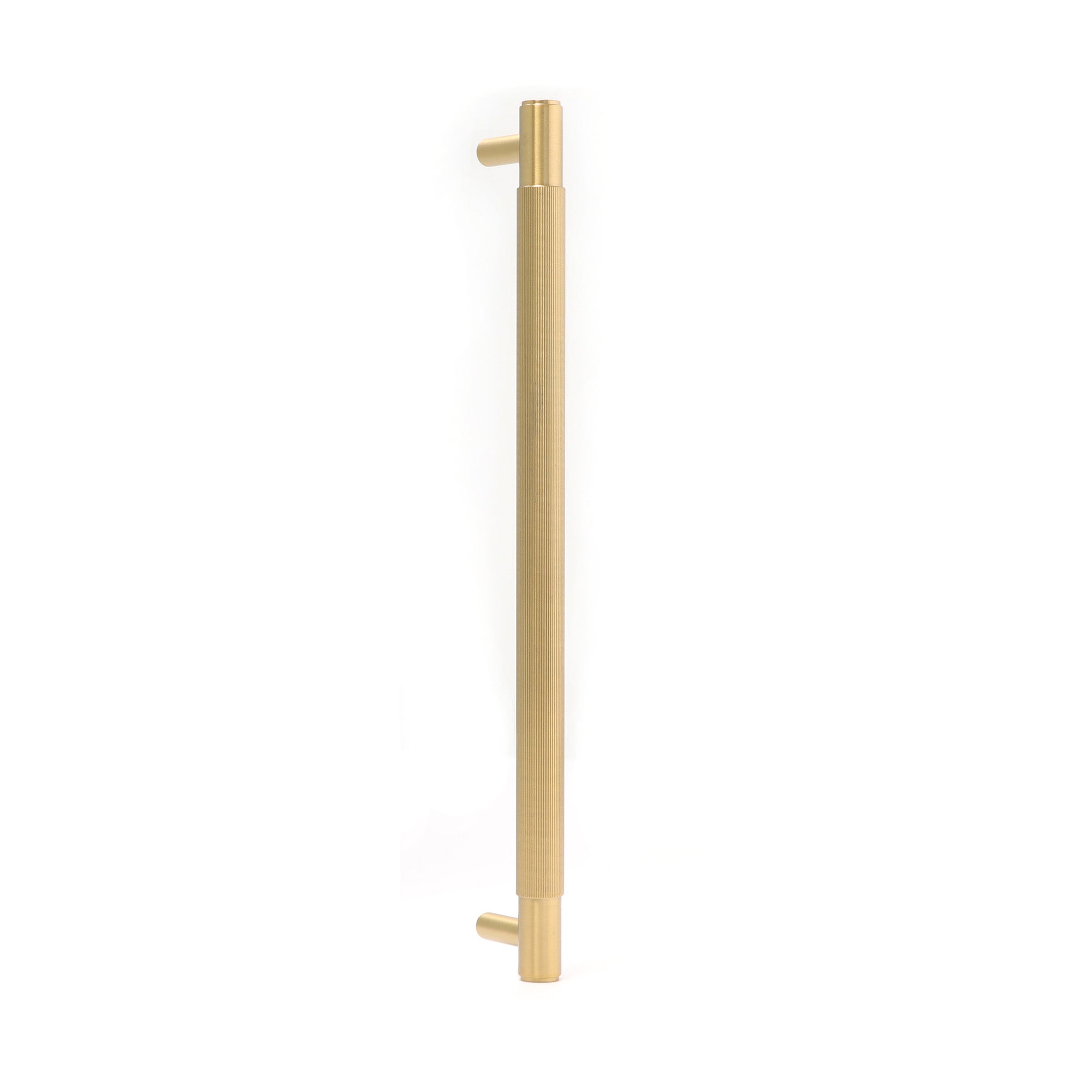 Leader-Tec Fluted Large Round T-Bar Pull Handle - Satin Gold (123432 ...