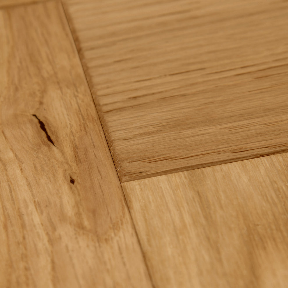 Liberty Floors Natural Oak - Herringbone 18mm Brushed and Oiled Solid ...